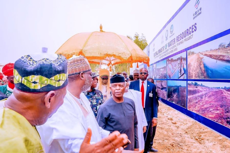 Vice President Osinbajo commissions multi-billion-naira Kano River ...