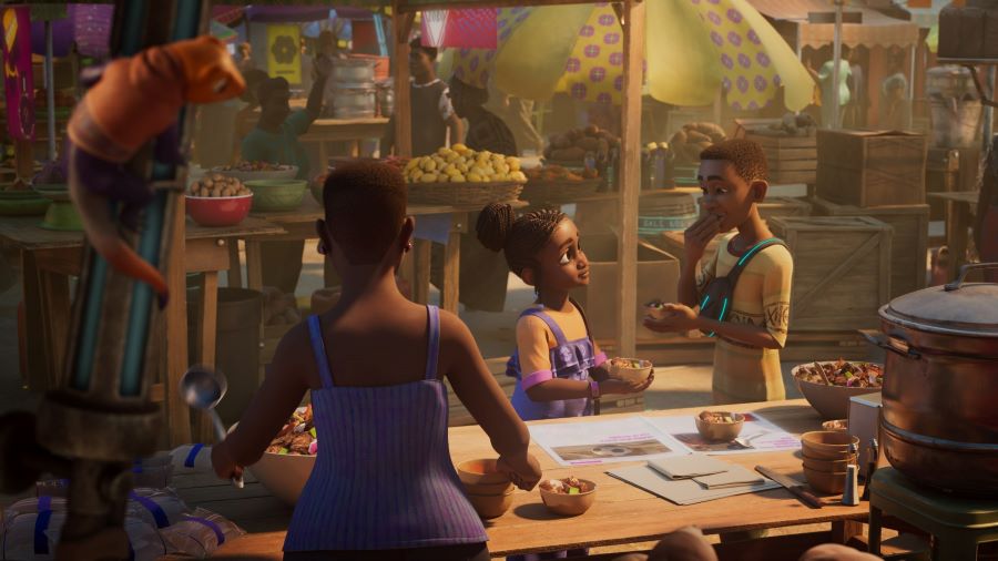 “Iwájú”, an original animated series set in a futuristic Lagos, Nigeria ...