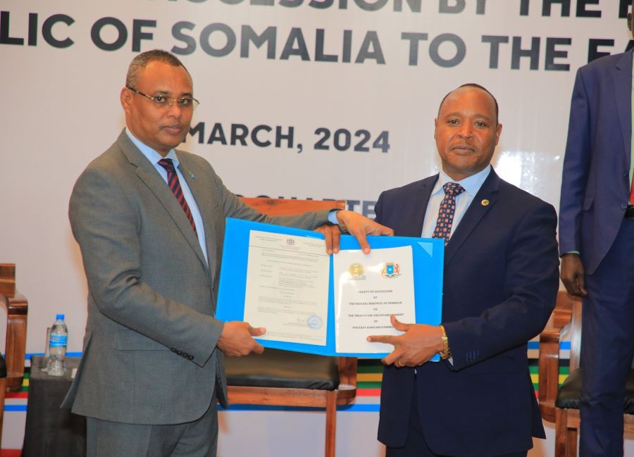 Somalia joins East African Community, the bloc’s 8th Partner State ...